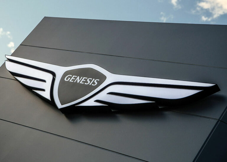 Signage solutions for the sophisticated & innovative Genesis brand ...